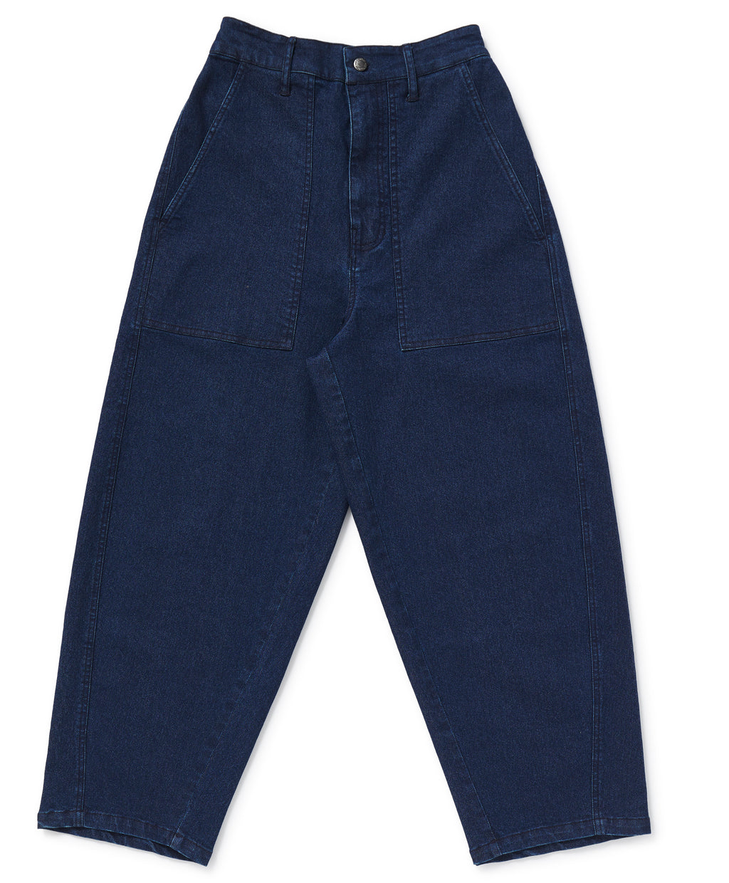 Denim Barrel Leg Workman Jean | Trousers & Jumpsuits | Clothing | Rae ...
